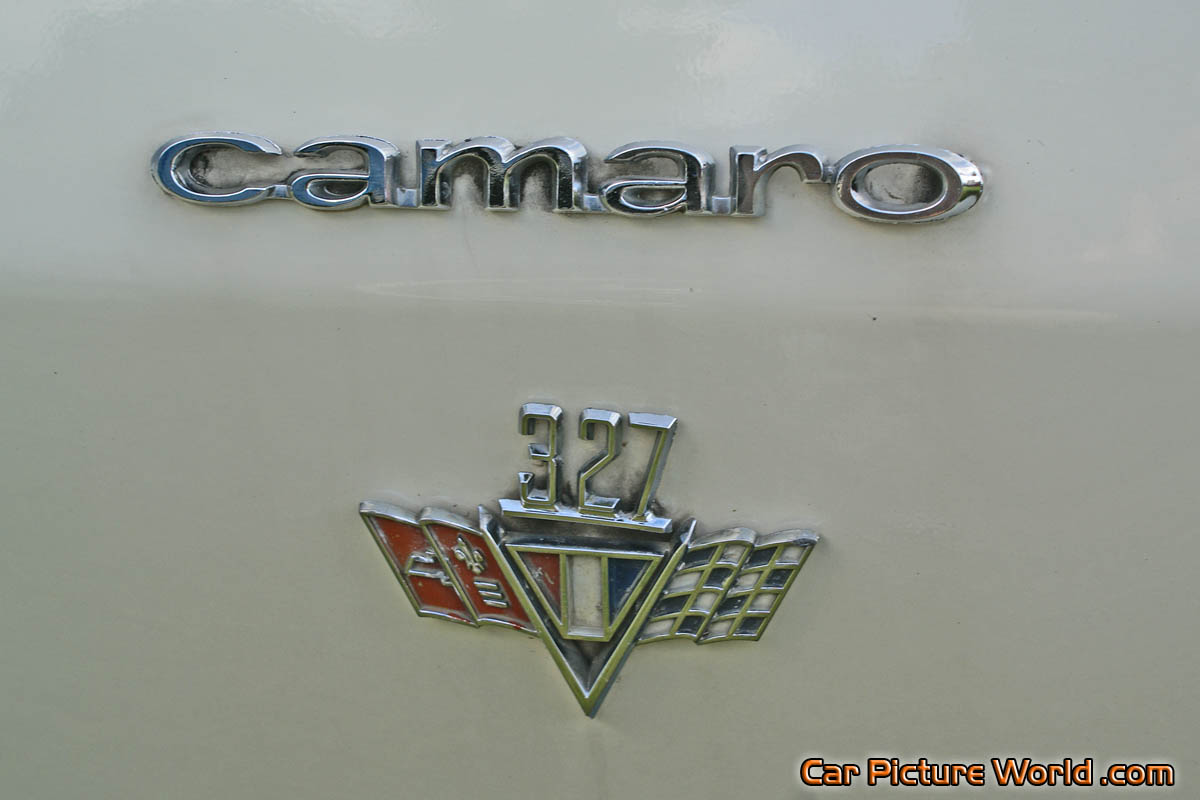 1967 Convertible Camaro Fender Emblem