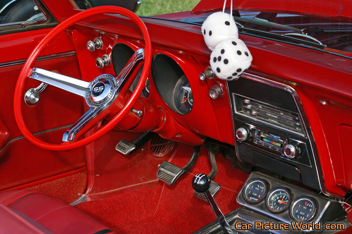 1967 Convertible SS Camaro Dash Picture