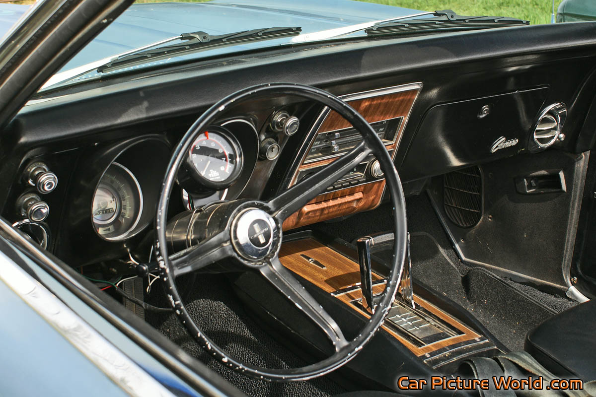 1968 Convertible Camaro Dash Picture