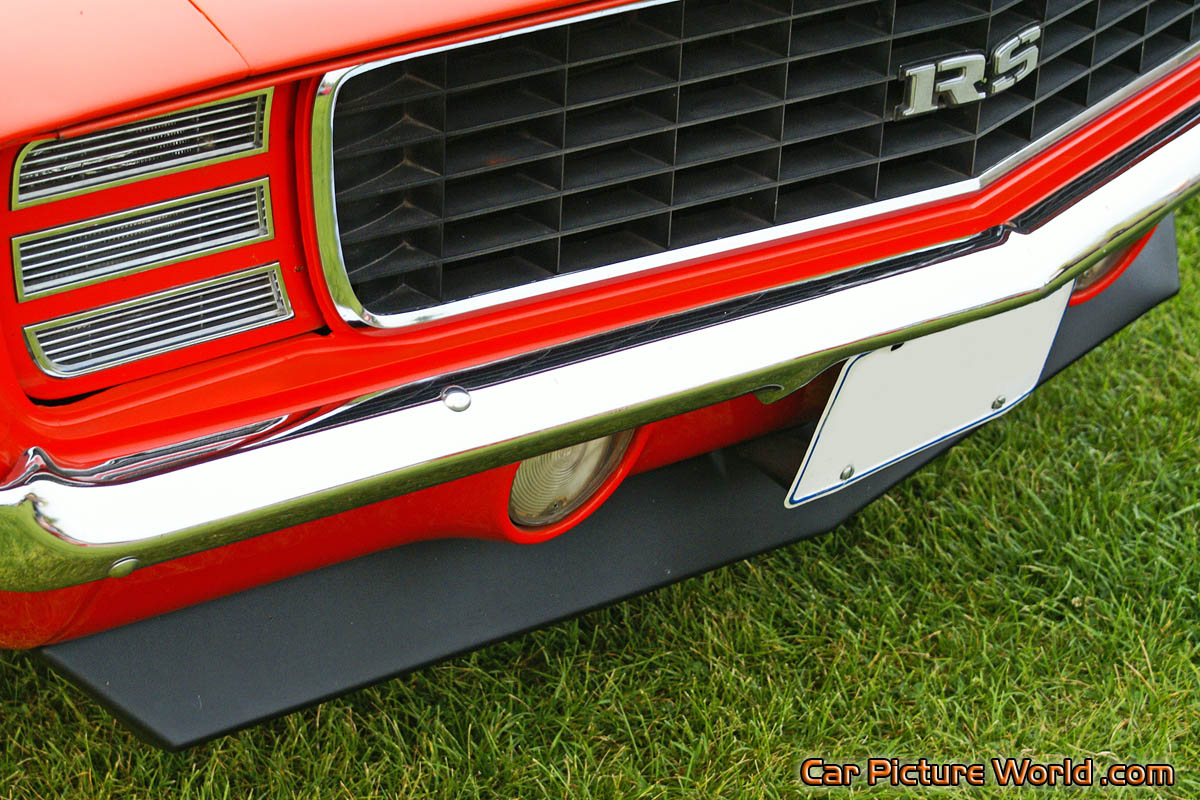 1969 Rally Sport Convertible Camaro Front Spoiler Picture