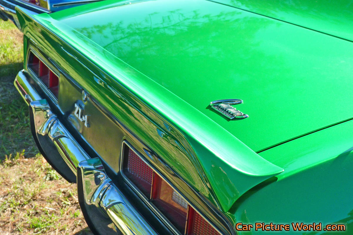 1969 ZL-1 Camaro Rear Spoiler Picture