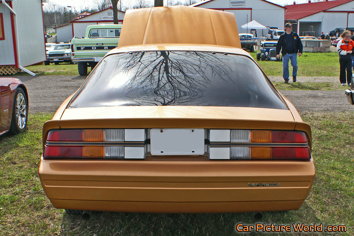 1982 Camaro Berlinetta Rear