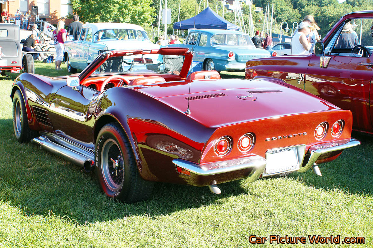 1970 Corvette Convertible Rear Left Picture