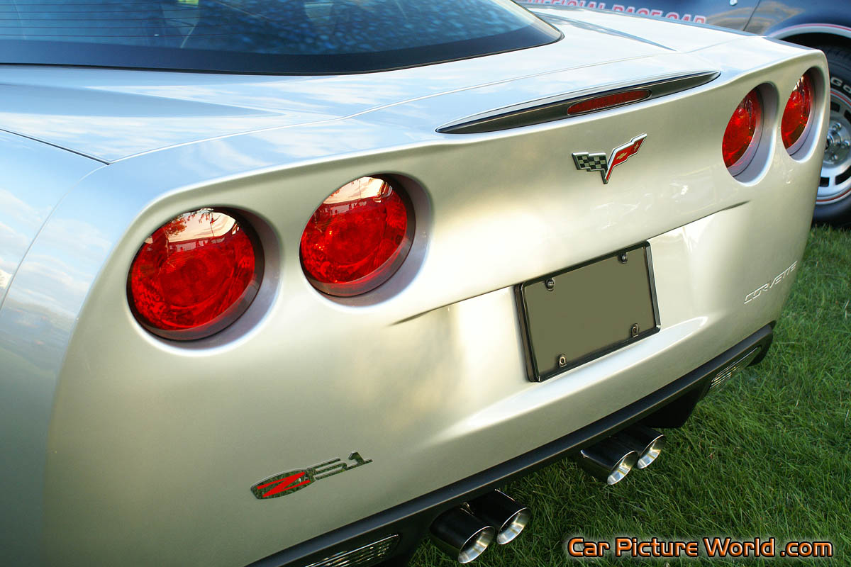 C6 Z51 Corvette Rear Bumper Picture