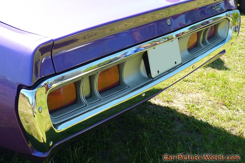 1971 383 Charger Rear Bumper