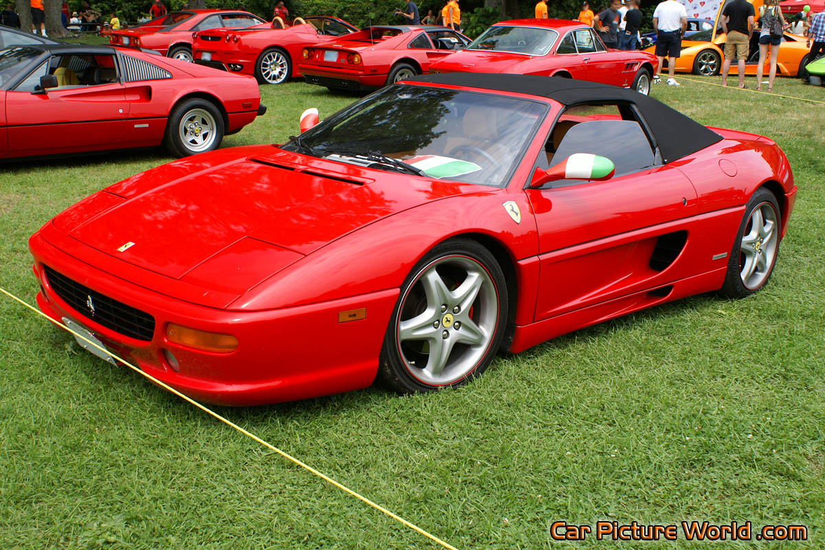 Red Ferrari 355 F1 Spider Picture