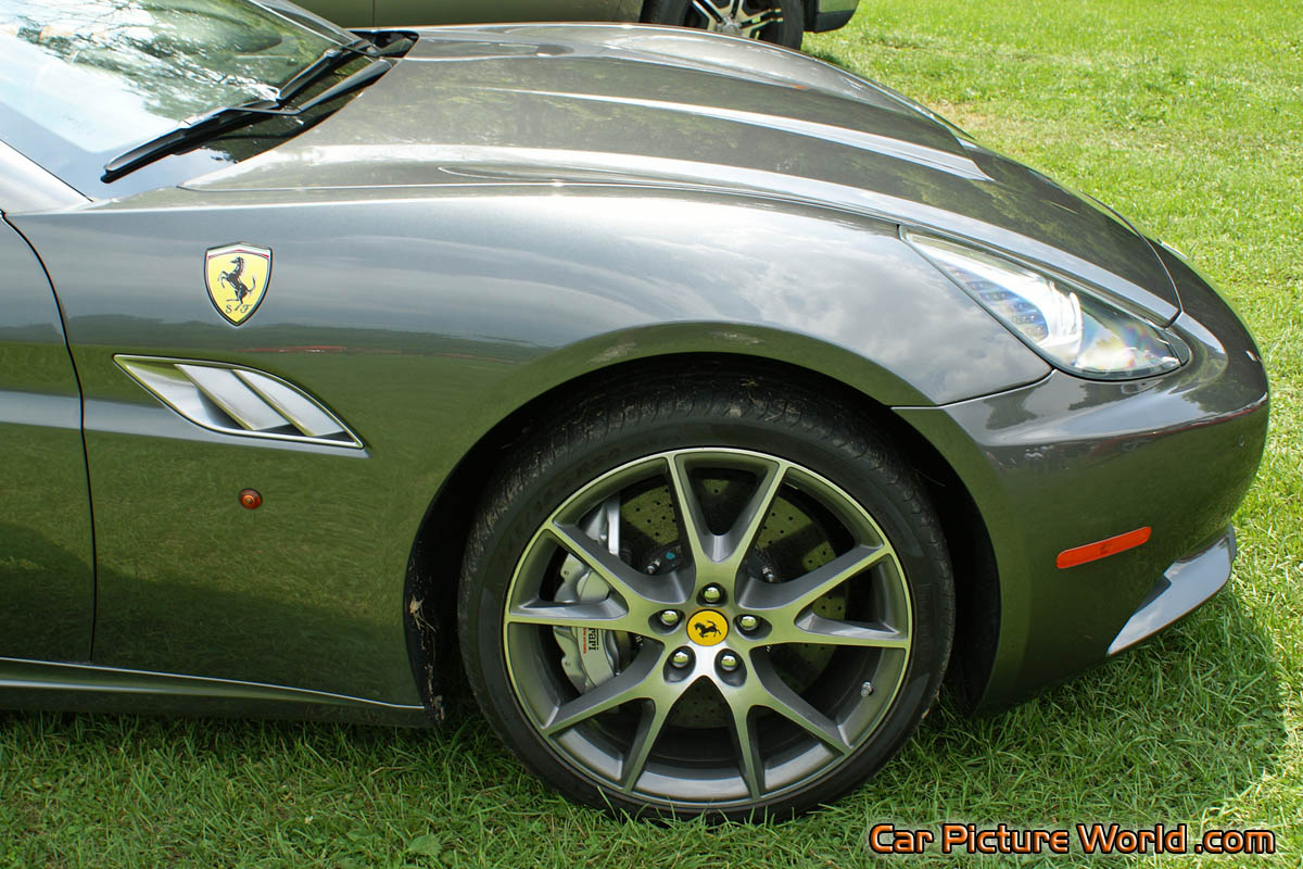 Gray Ferrari California Front Fenders Picture