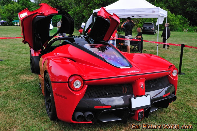 LaFerrari Rear Doors Open