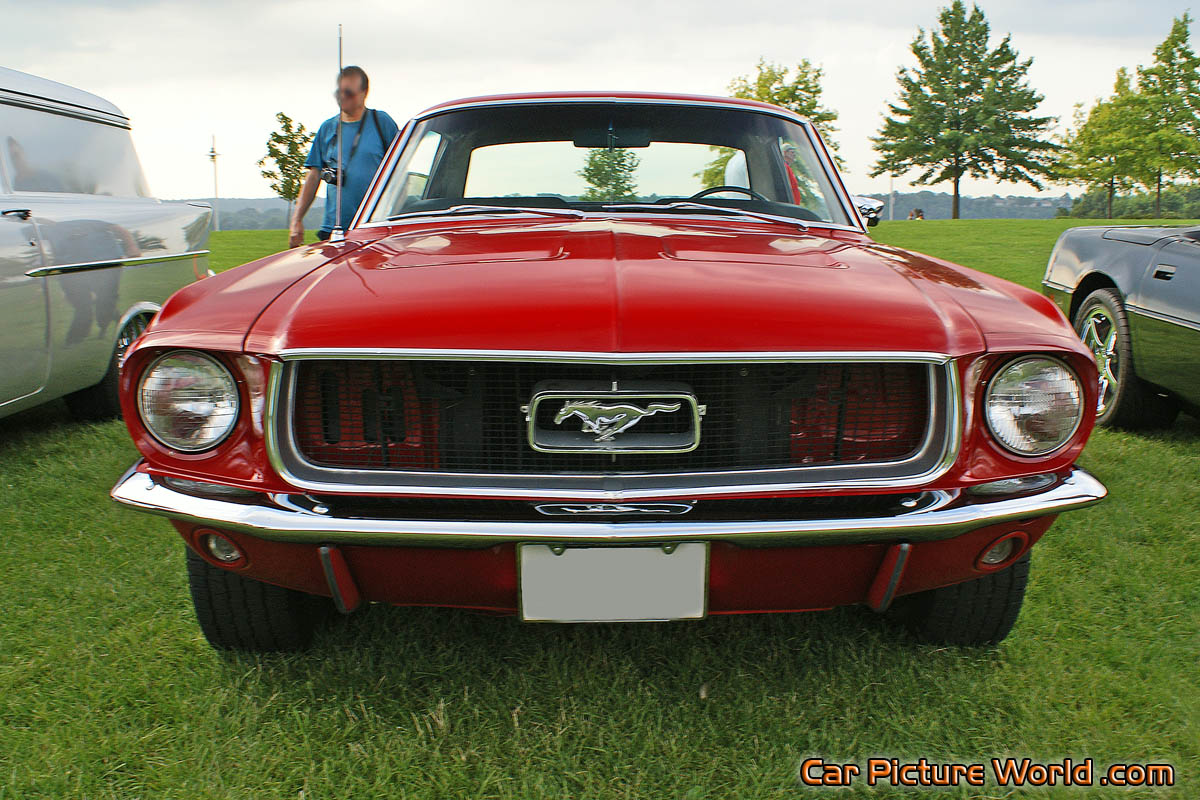 1967 Notchback Mustang Front Picture