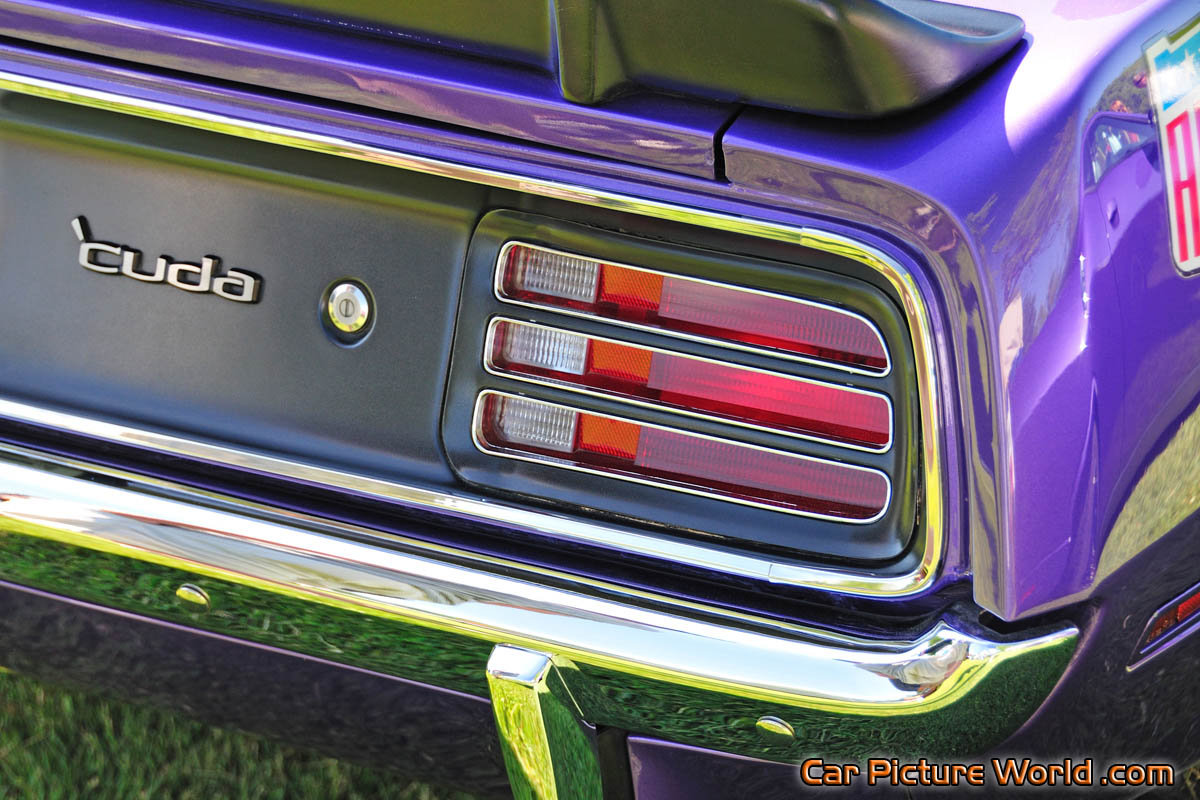 1970 Aar Cuda Tail Lights Picture