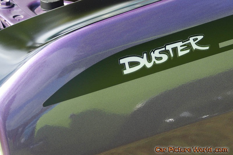 1971 340 Wedge Duster Front Emblem