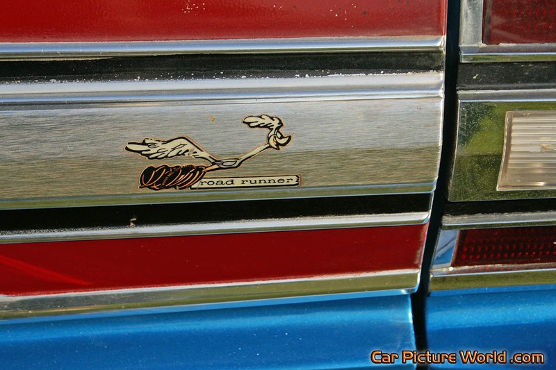 1968 Road Runner Rear Emblem